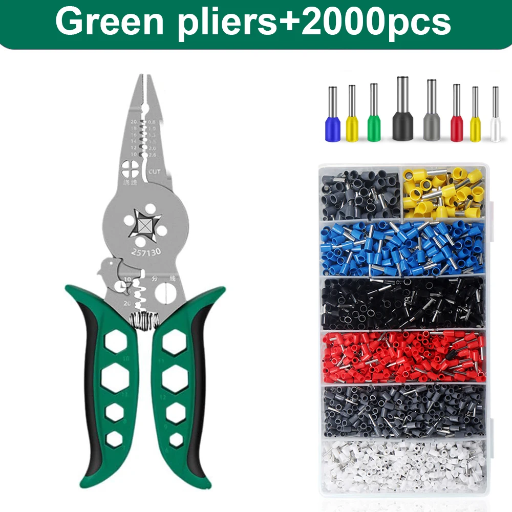 Crimper Cable Cutter Adjustable Automatic Wire Stripper Multifunctional ...